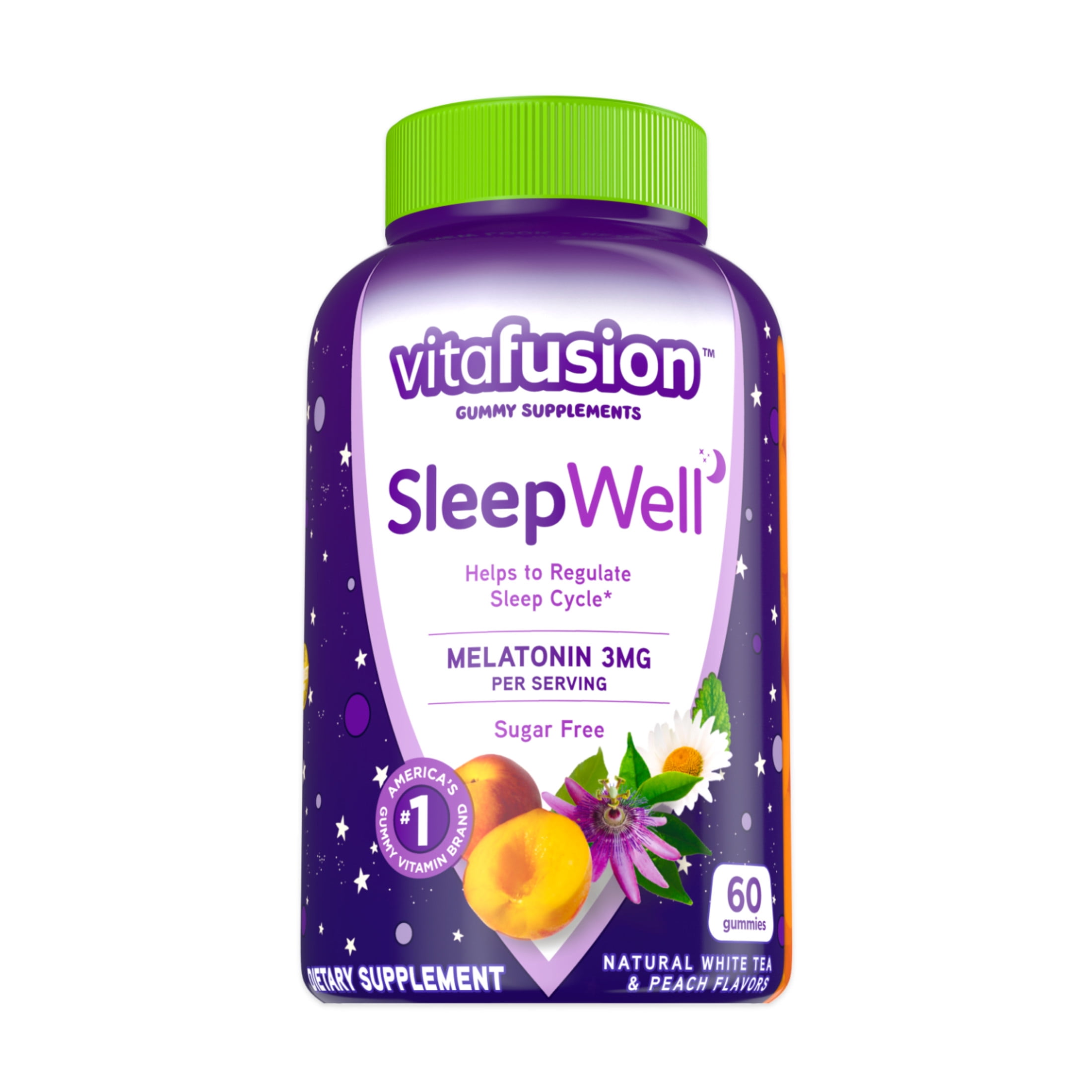 Vitafusion Sleep Well Gummy Vitamins, 60ct HSA/FSA Eligible - Walmart.com