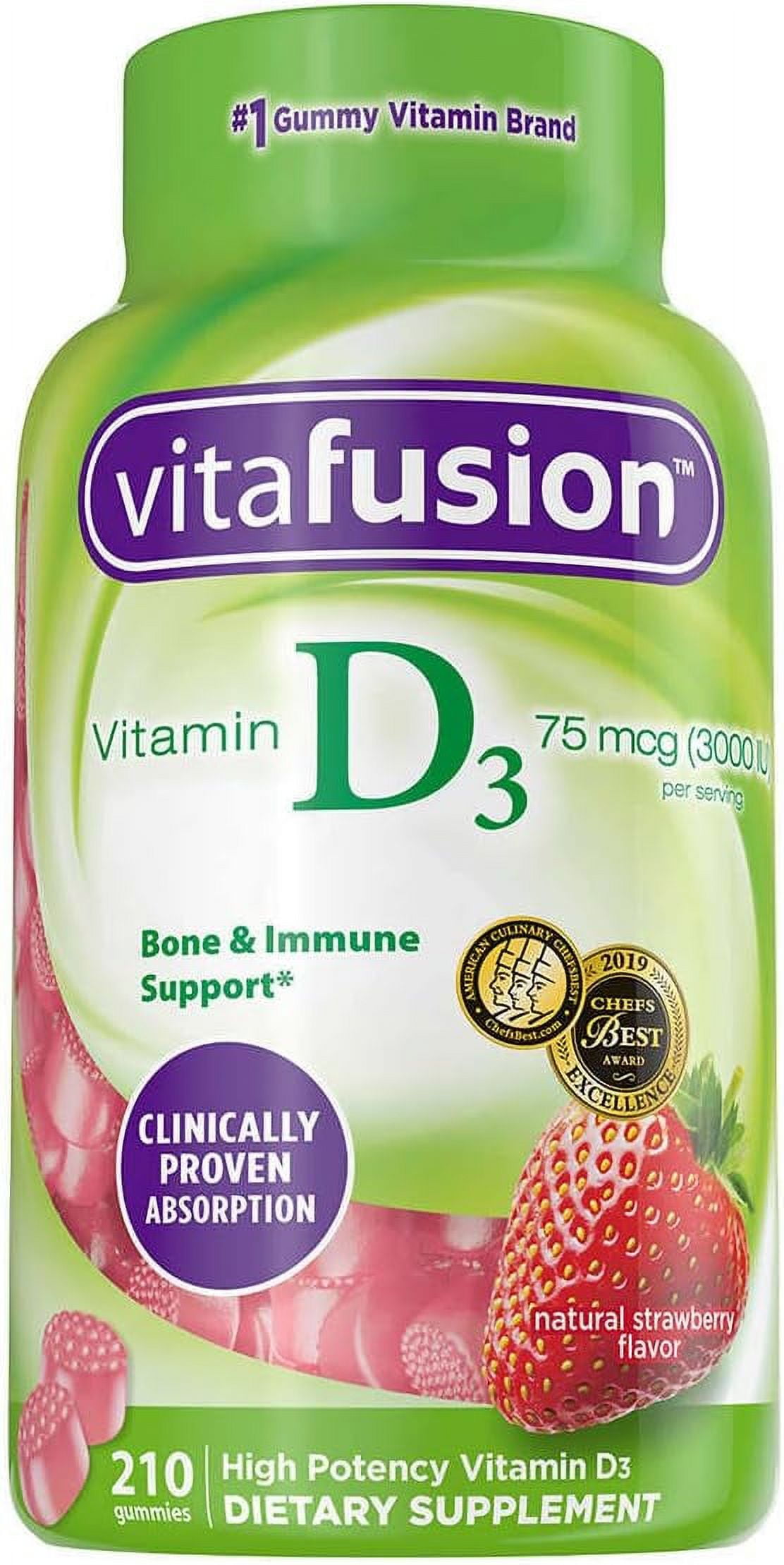 Vitafusion | Vitamin D3 Gummy Vitamins - 75 mcg 3000 Philippines | Ubuy
