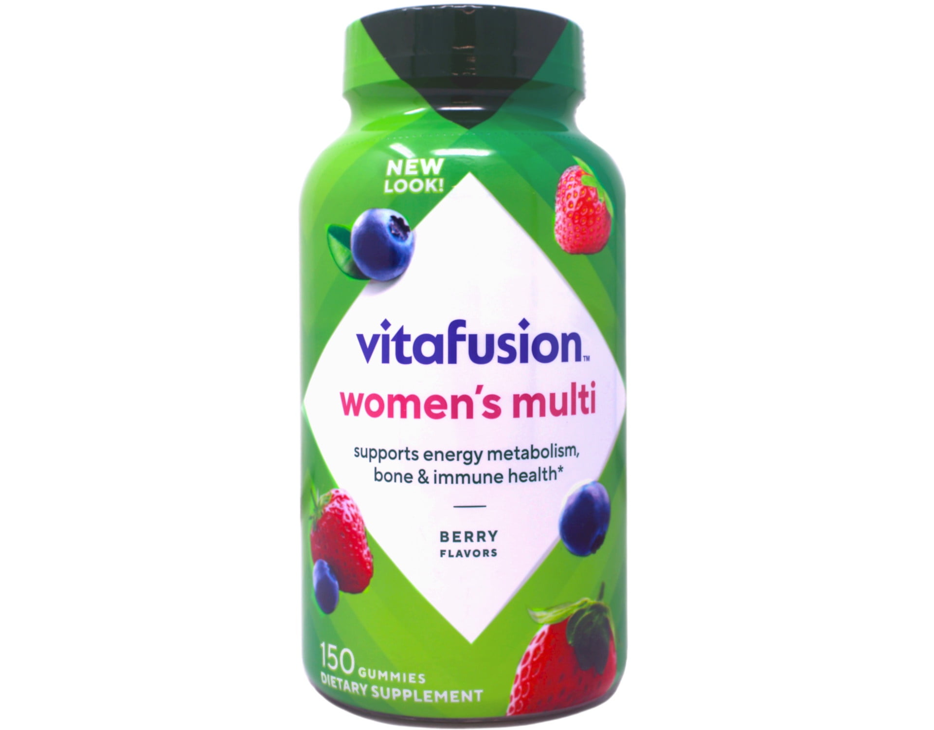 Vitafusion Women's Multivitamin Gummies, Daily Vitamins A, C, D, E, B-6 ...
