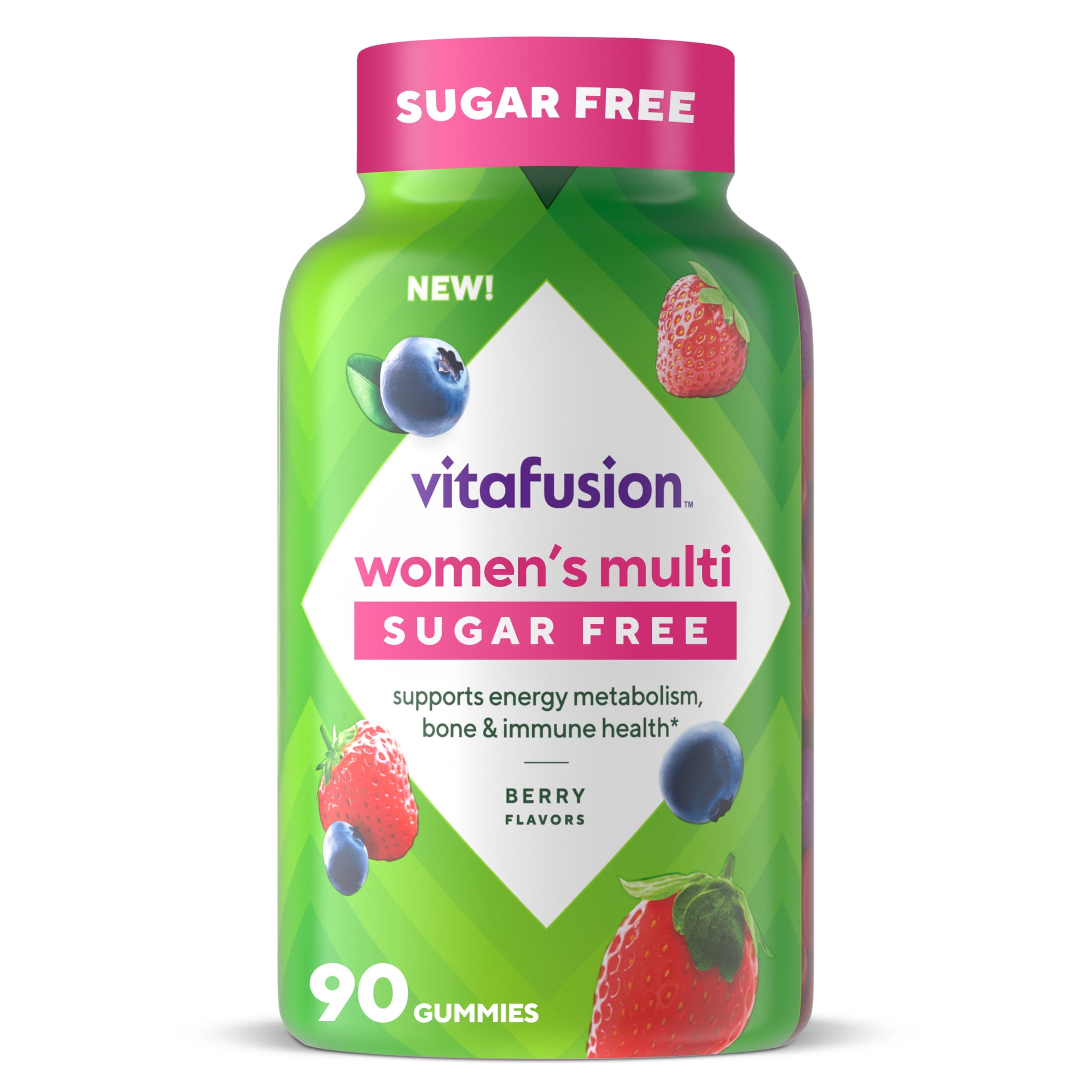 Vitafusion Women’s Multivitamin Gummies for Energy, Bone & Immune ...