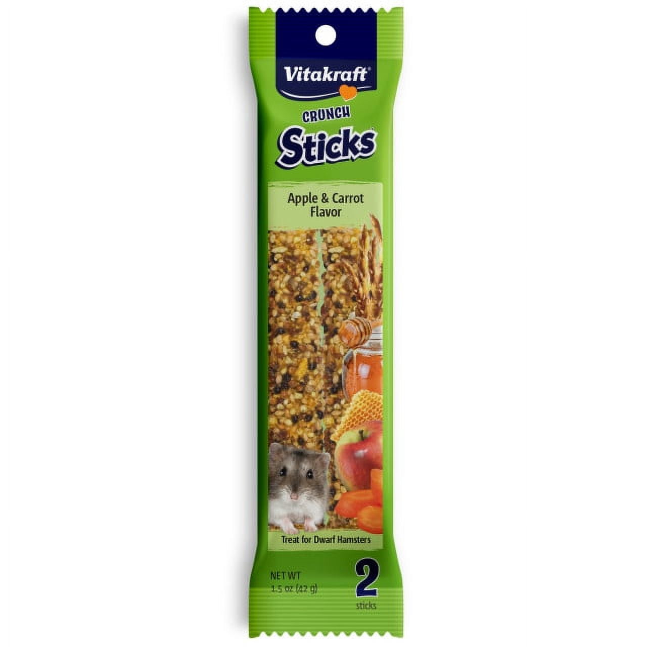 Vitakraft® Crunch Sticks Apple & Carrot Flavor for Small Animals 1.5 Oz ...