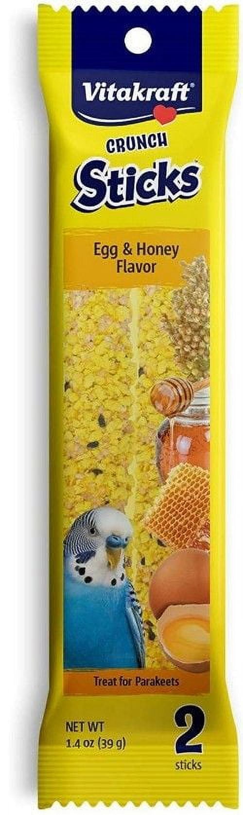 Vitakraft Crunch Sticks Egg and Honey for Parakeets [Bird, Honey Sticks ...
