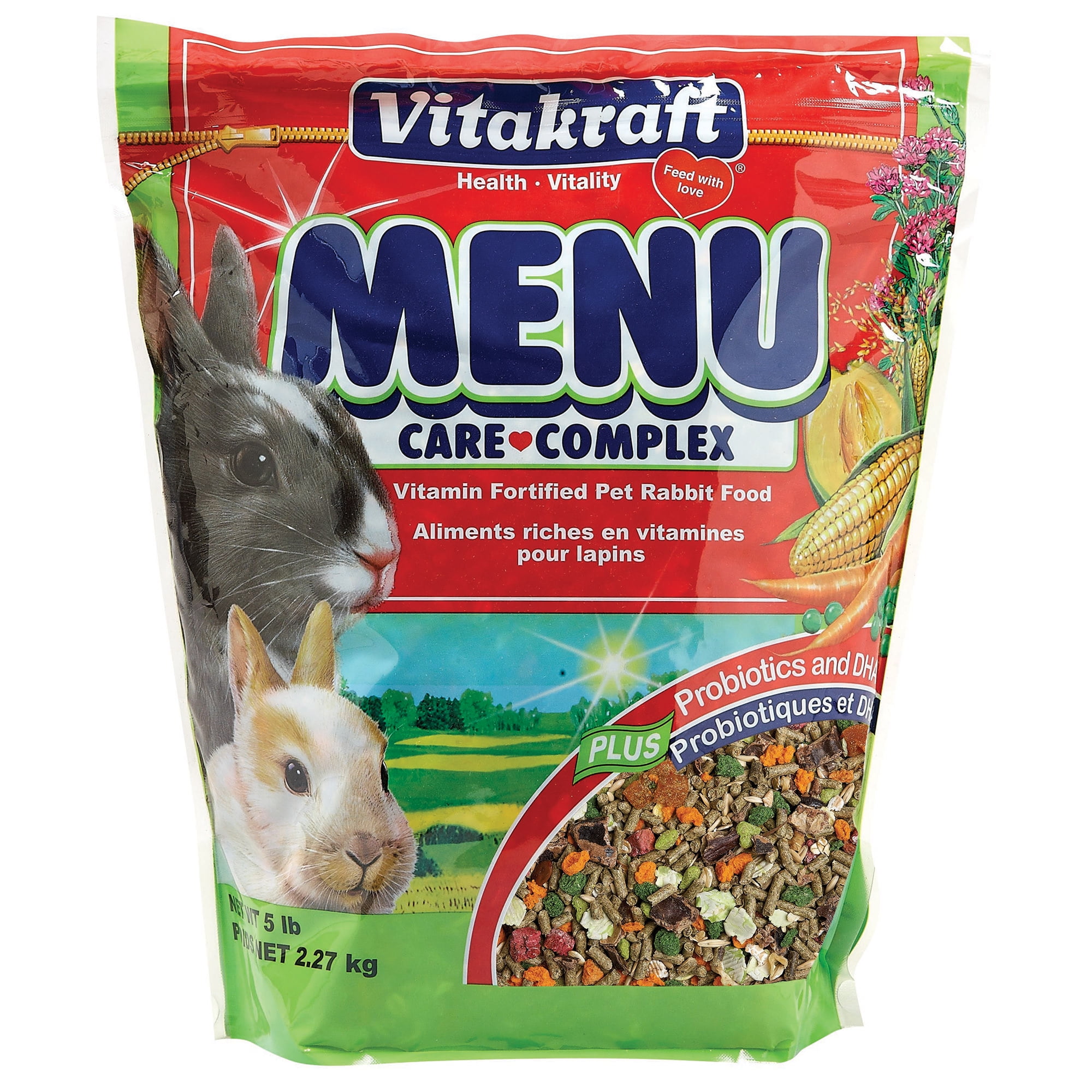Vitakraft MENU Rabbit Food 5 lb. - Walmart.com