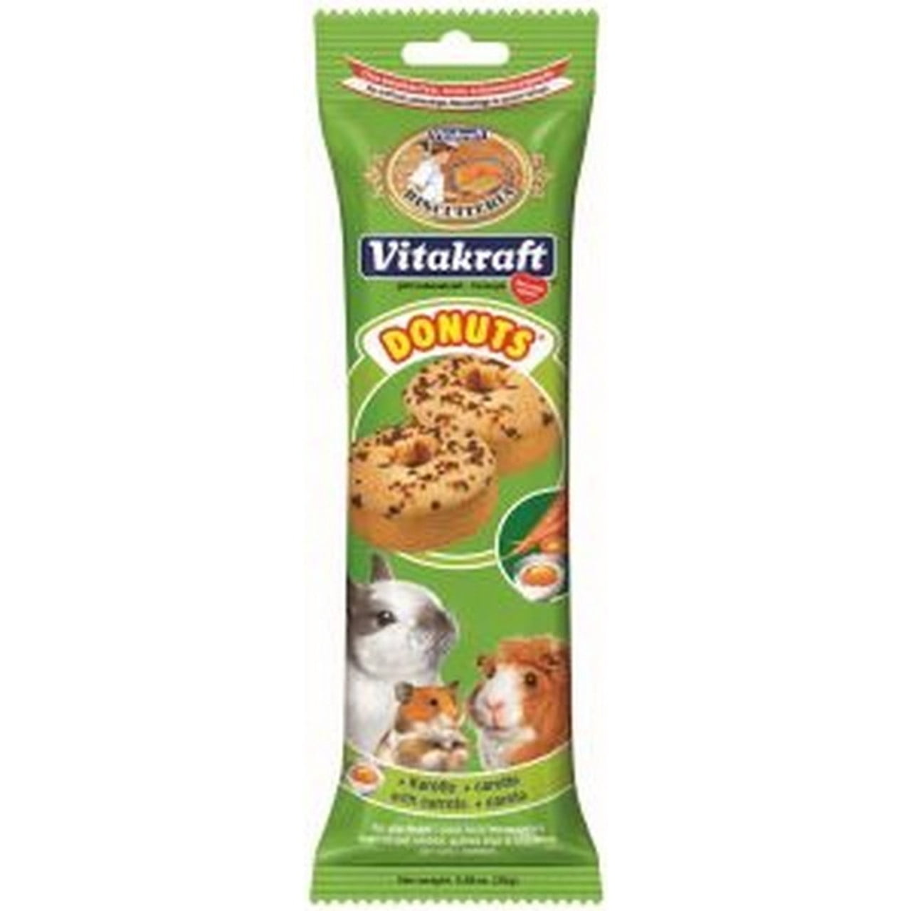 Vitakraft Multi Species Do Nuts Carrot Small Animal Treats 5s Case of 6 ...