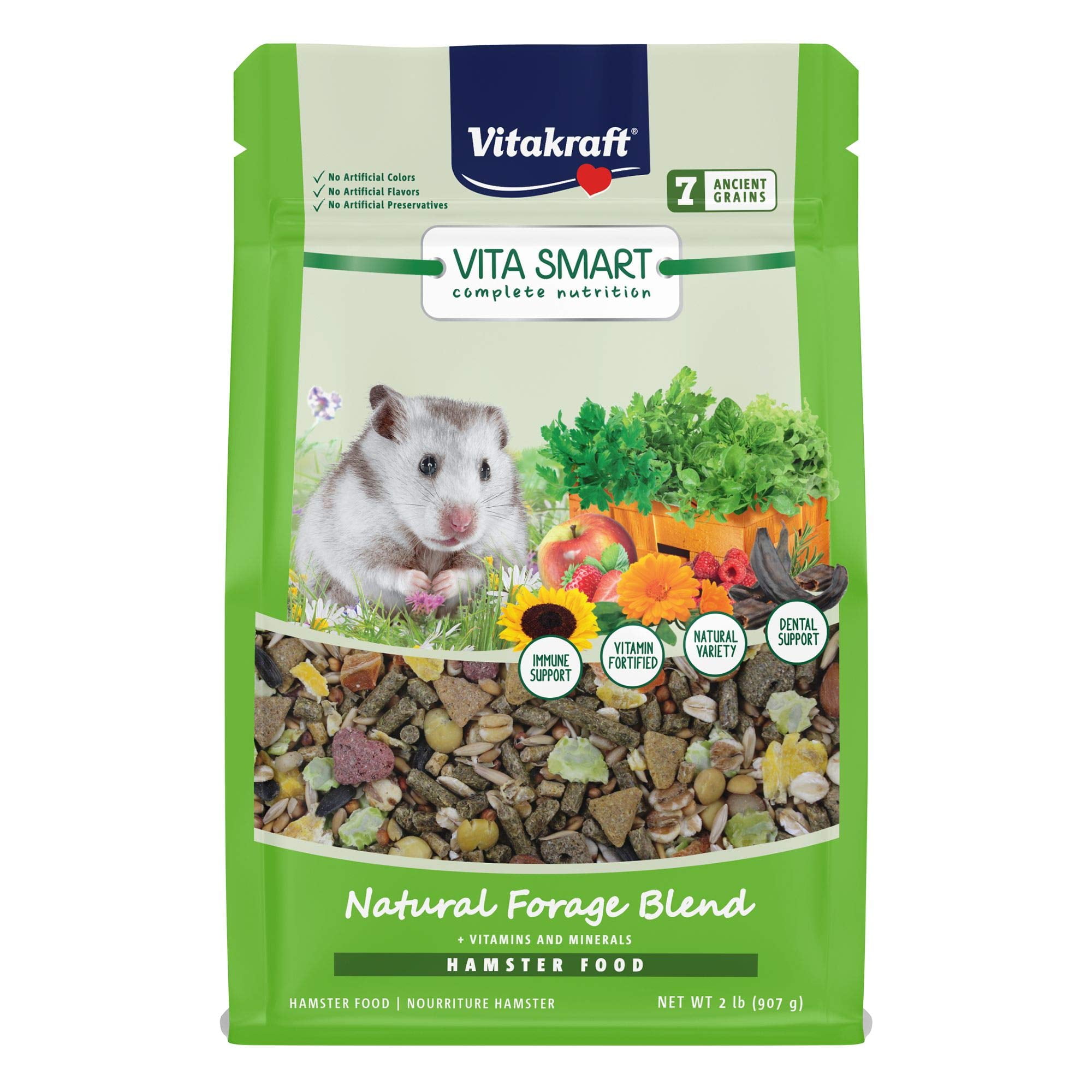 Vitakraft Vita Smart Hamster XEF1 Food - Complete Nutrition - Premium ...