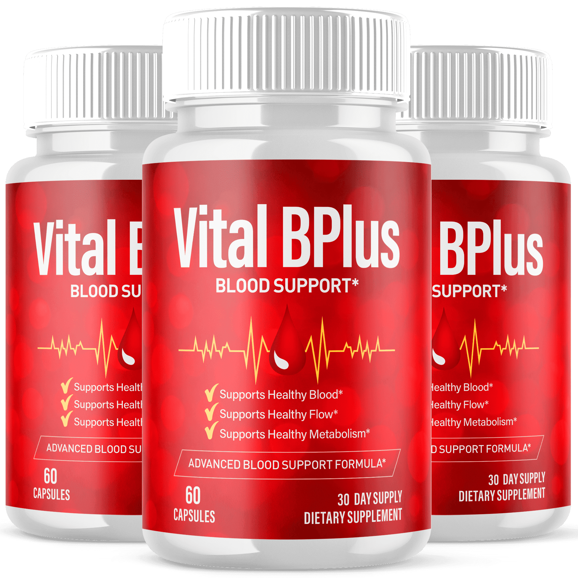 Vital BPlus Blood Balance Support Pills Advanced Formula Vitamin ...