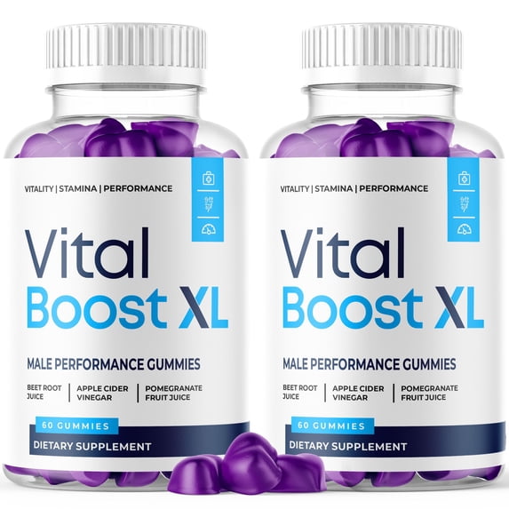 Vital Boost XL Gummies Advanced Formula All Natural Vitamin Supplement ...