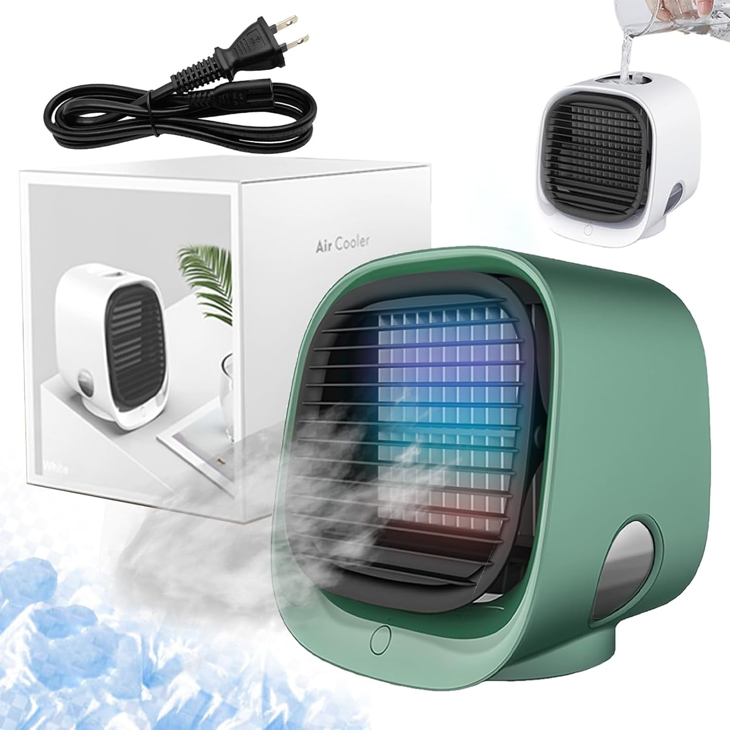 Vital Breeze Ac, 2025 New Vital Breeze Portable Ac, with 300ml Water ...