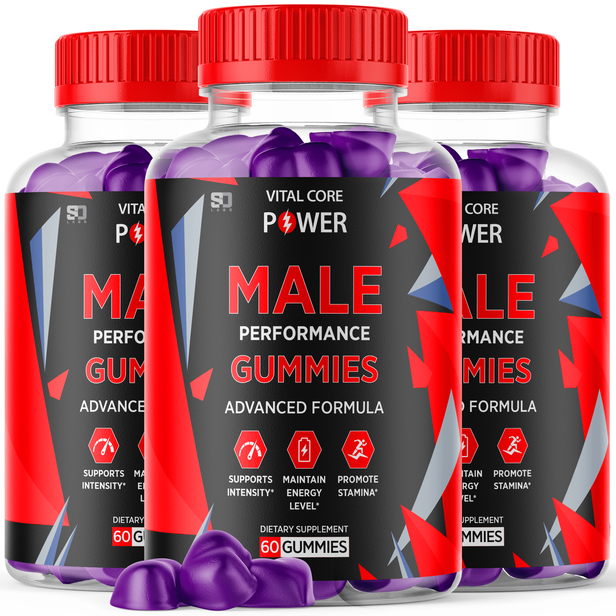 Vital Core Power for Men Advanced Formula Supplement with Premium ...