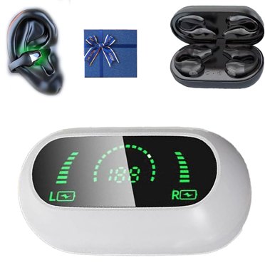 Sanag Earring Wireless Earbuds Bluetooth 5.3, Open Ear Headphones with ...