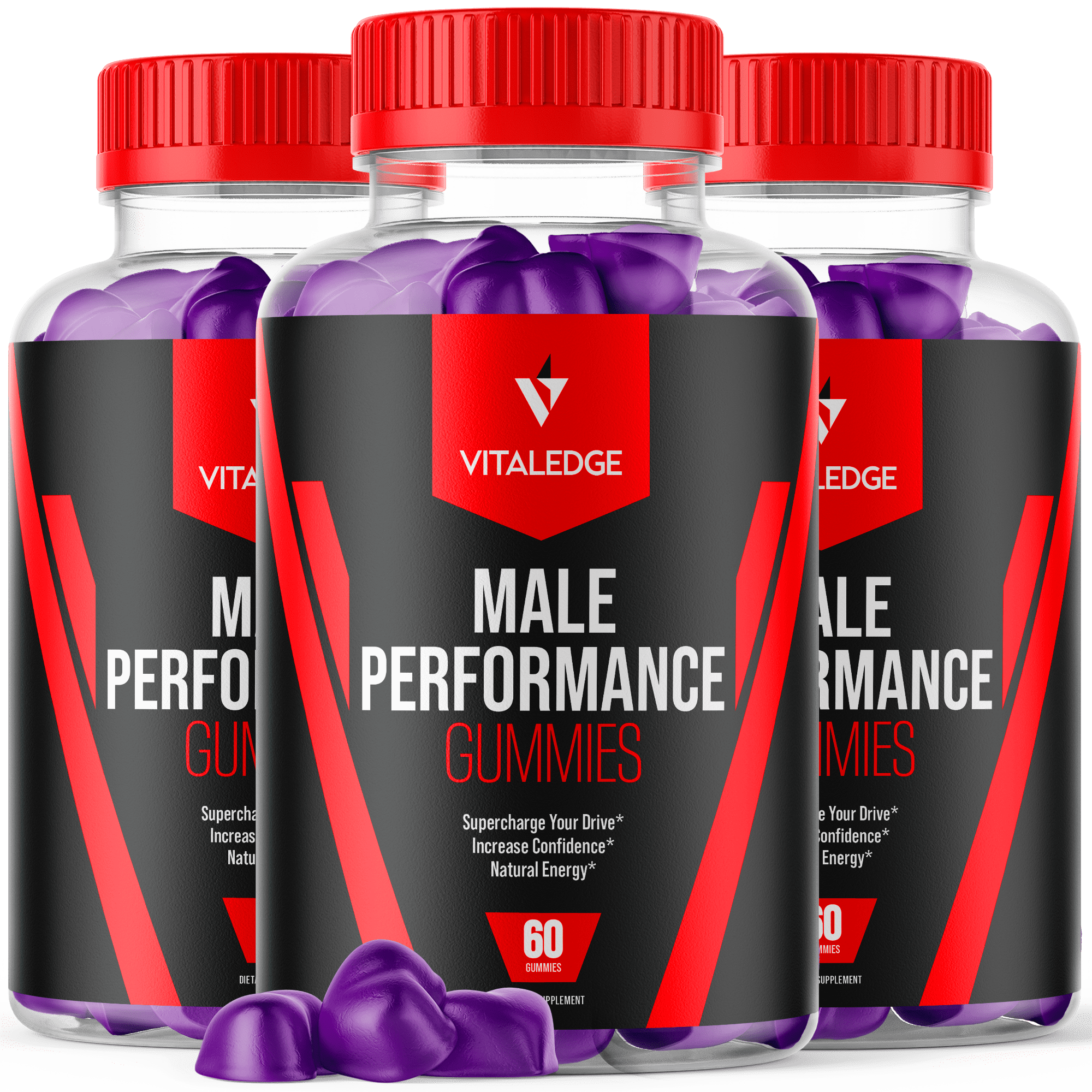 Vital Edge for Men Advanced Formula Supplement with Premium Ingredients ...