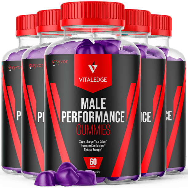 Vital Edge for Men Advanced Formula Supplement with Premium Ingredients 300 Gummies - Walmart ...