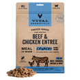 Vital Essentials Freeze Dried Raw Cat Food, Beef and Chicken Protein, 8 ...