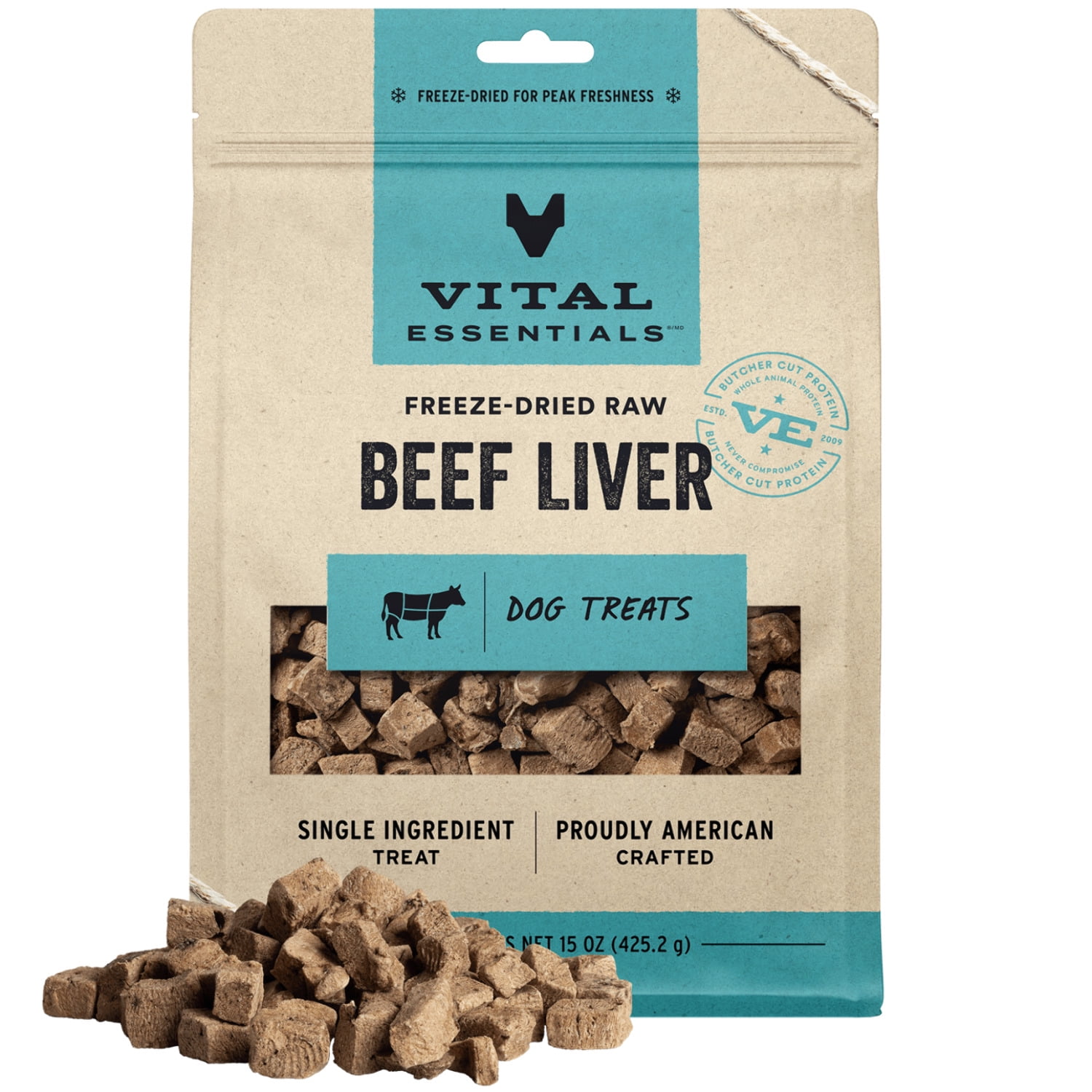 Freeze-Dried Beef Liver Dog Treats - Walmart.com