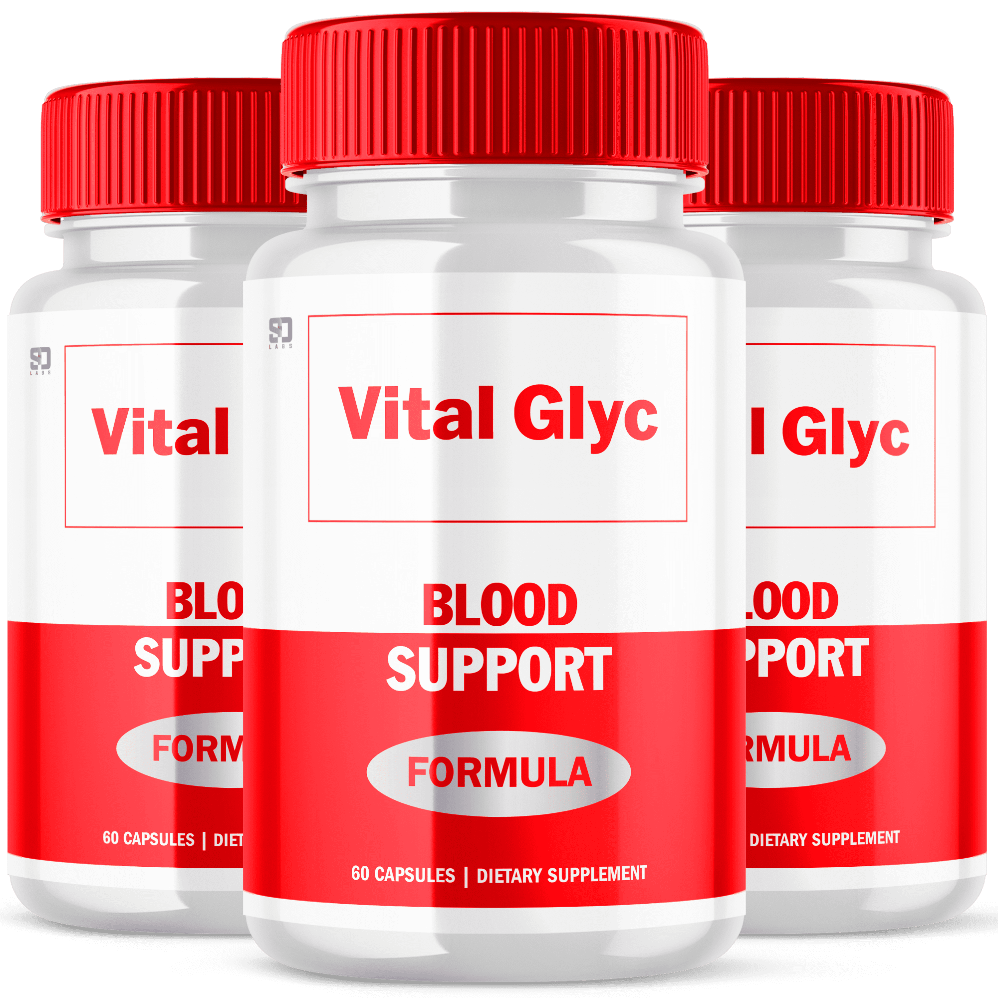 Vital Glyc Advanced Blood Support Formula Capsules, Extra Strength ...