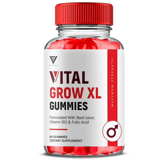 Vital Grow XL Gummies VitalGrow XL Maximum Performance (60 Gummies ...