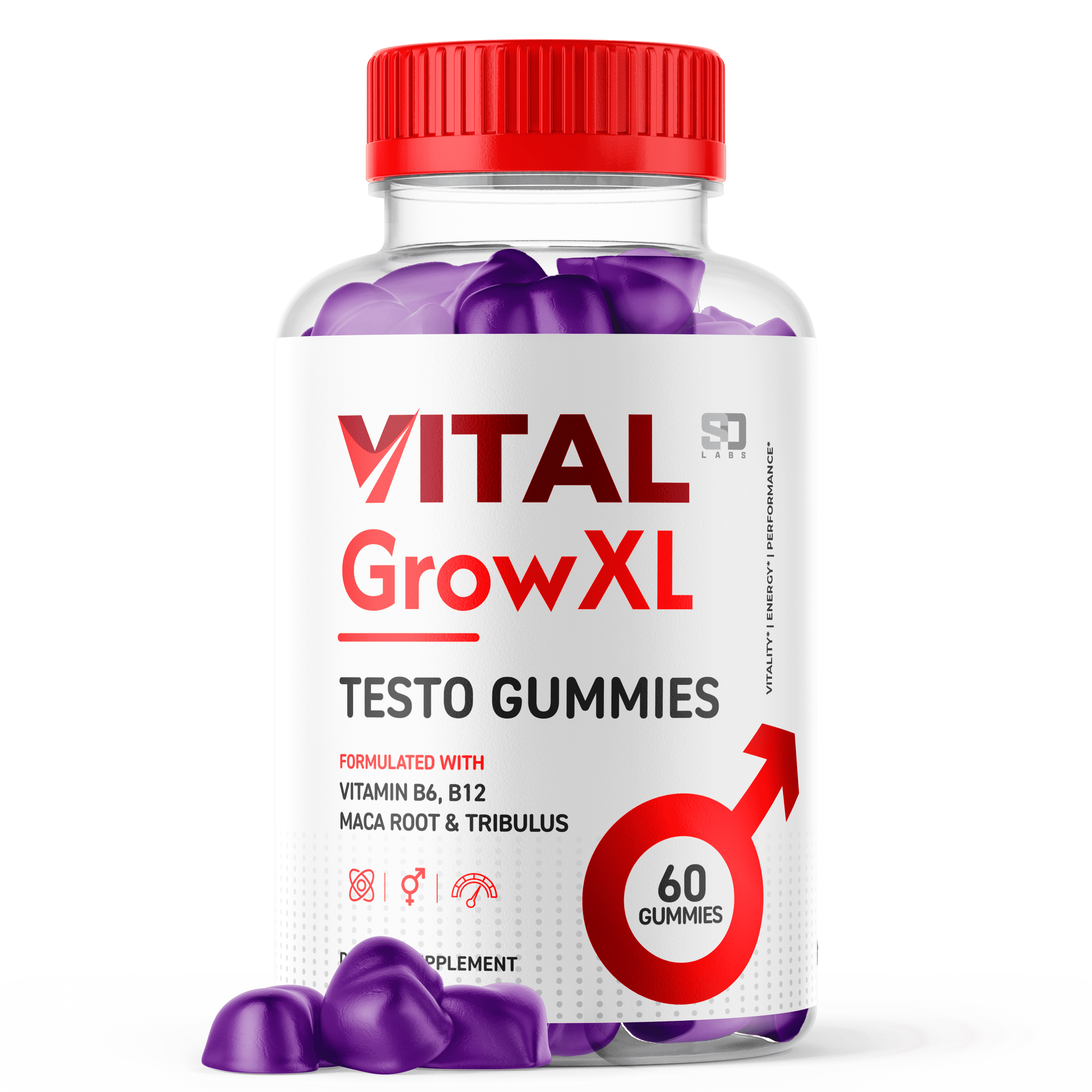 Vital Grow XL Gummies for Men Advanced Vital Grow Testo Gummies Vitamin ...