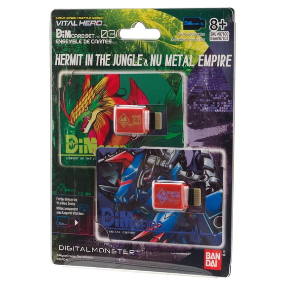 Vital Hero DIM Card Pack HERMIT IN THE JUNGLE & NU METAL EMPIRE ...