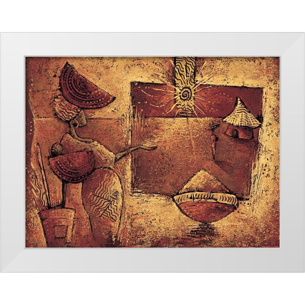 Vital, Isabelle 32x25 White Modern Wood Framed Museum Art Print Titled ...