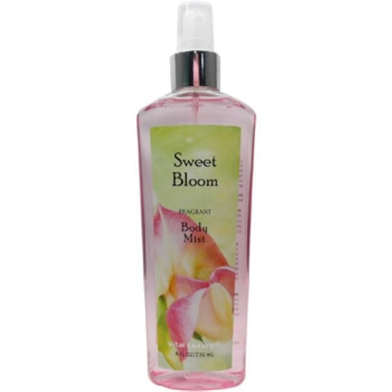 Vital Luxury Body Mist - Sweet Bloom - 8 oz Case of 96 - Walmart.com