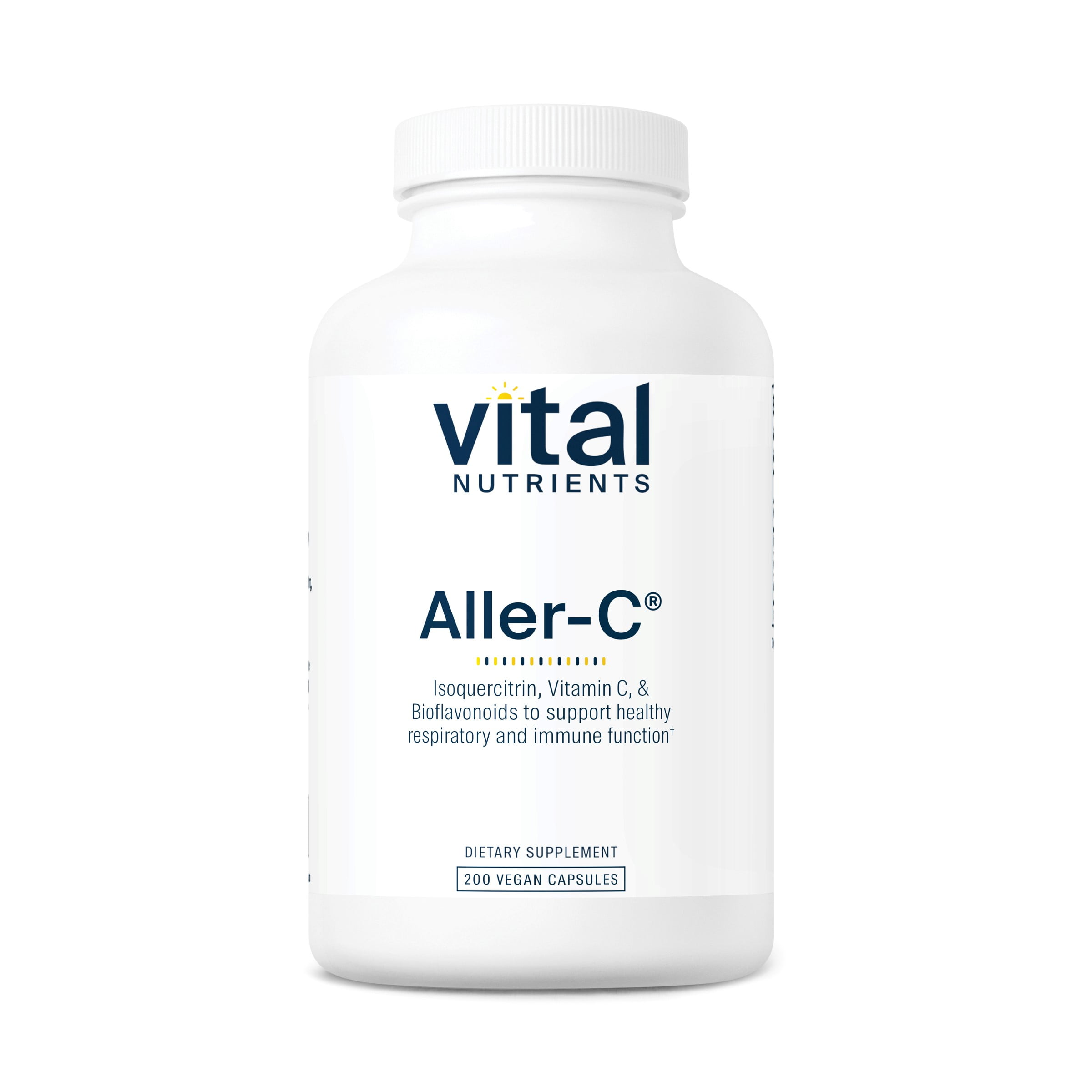 Vital Nutrients - Aller-C with Isoquercitrin, C, Bioflavonoids - 200 Veggie Capsules - Walmart.com
