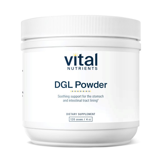 Vital Nutrients DGL Licorice Root Powder - Digestive Enzyme Supplement ...