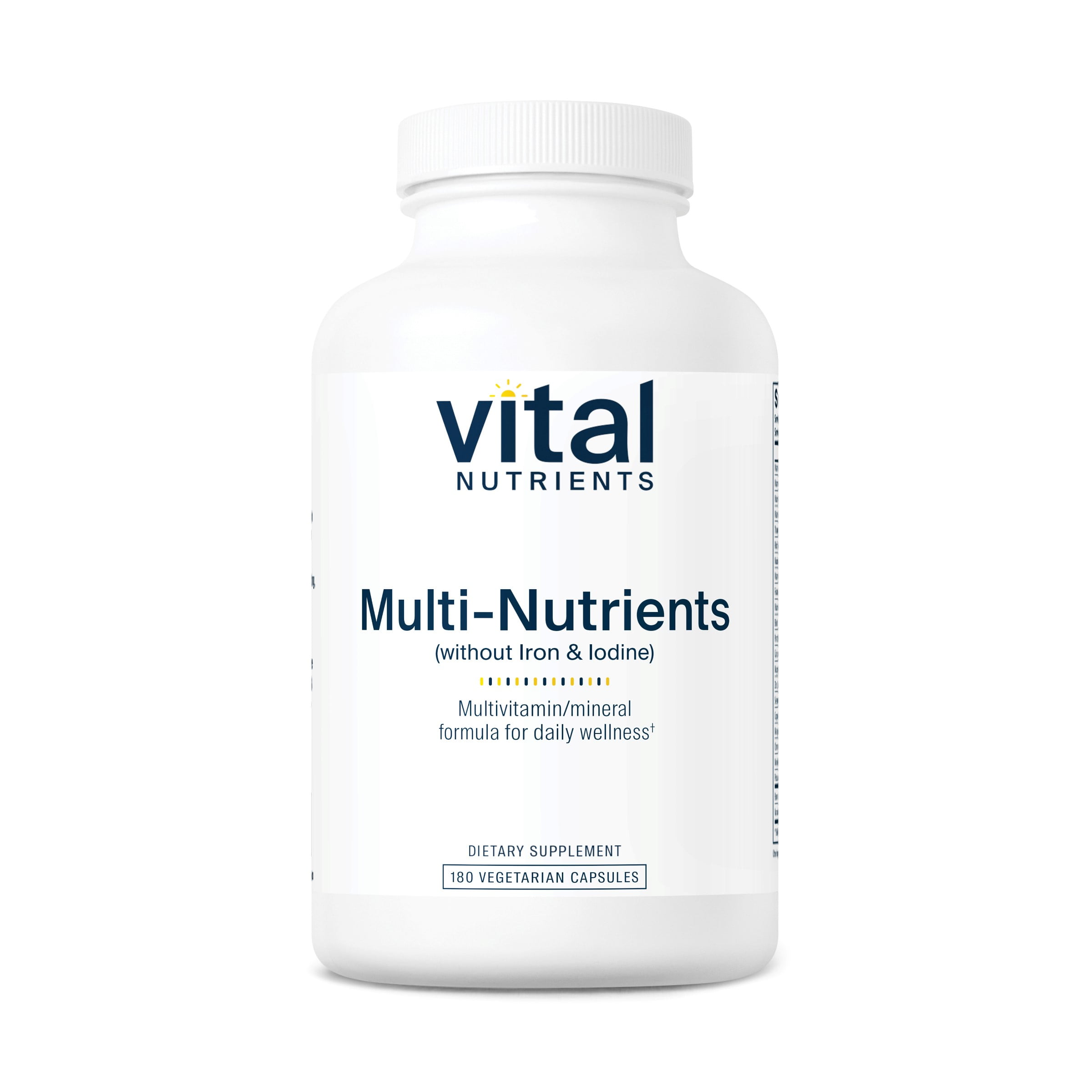 Vital Nutrients - Multi-Nutrients (No Iron or Iodine) - Comprehensive ...