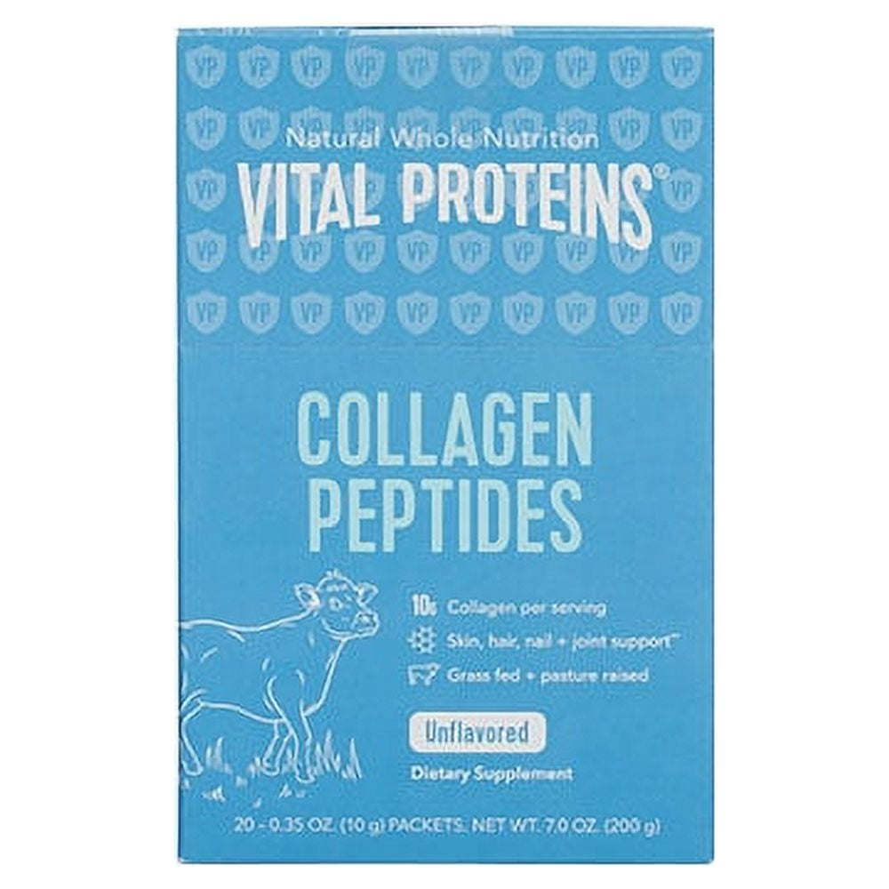 Vital Proteins, Collagen Peptides Powder, Stick Pack Protein Box, 20 Ct ...