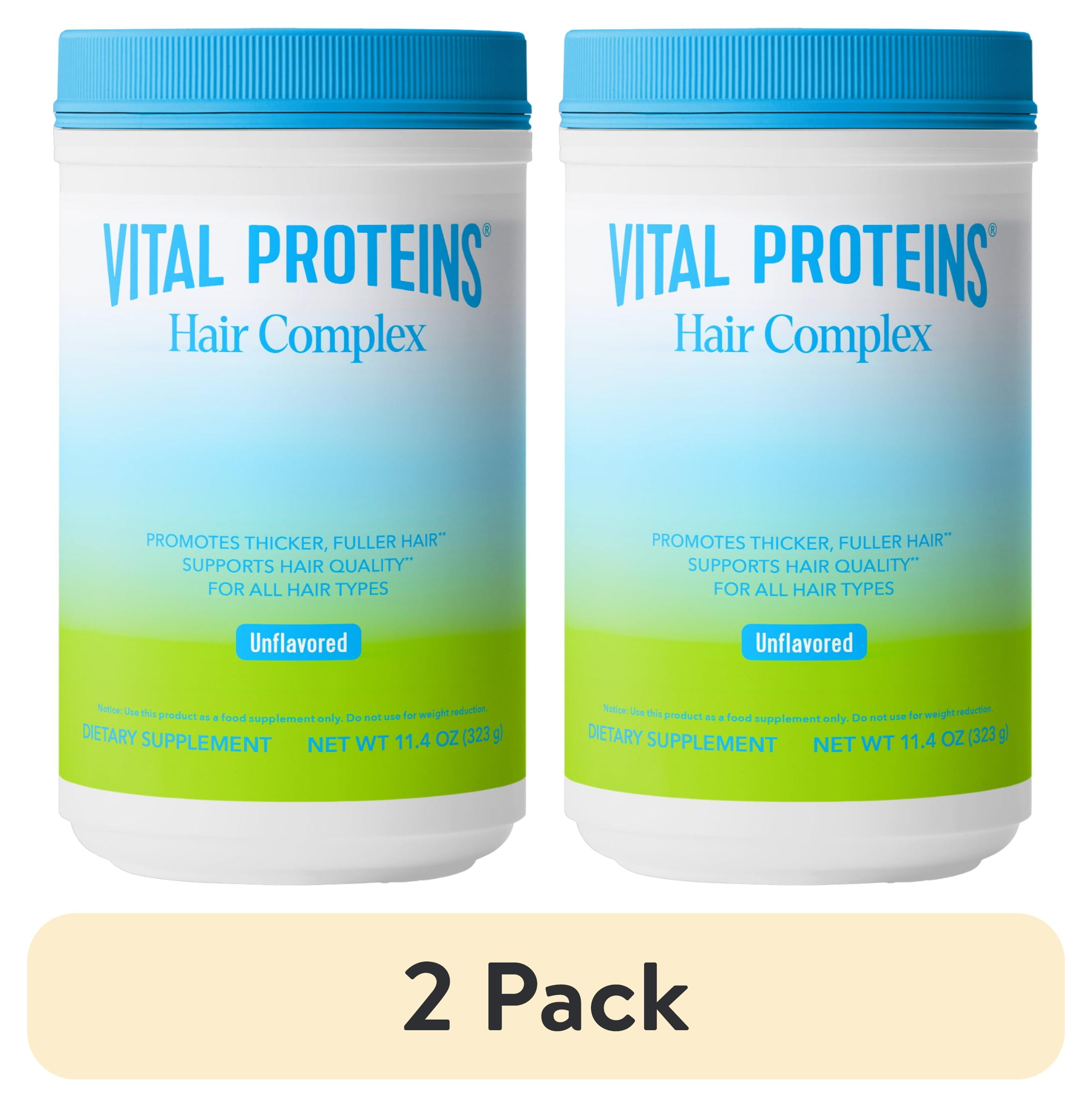 (2 pack) Vital Proteins Hair Complex, Collagen Peptides + Biotin ...