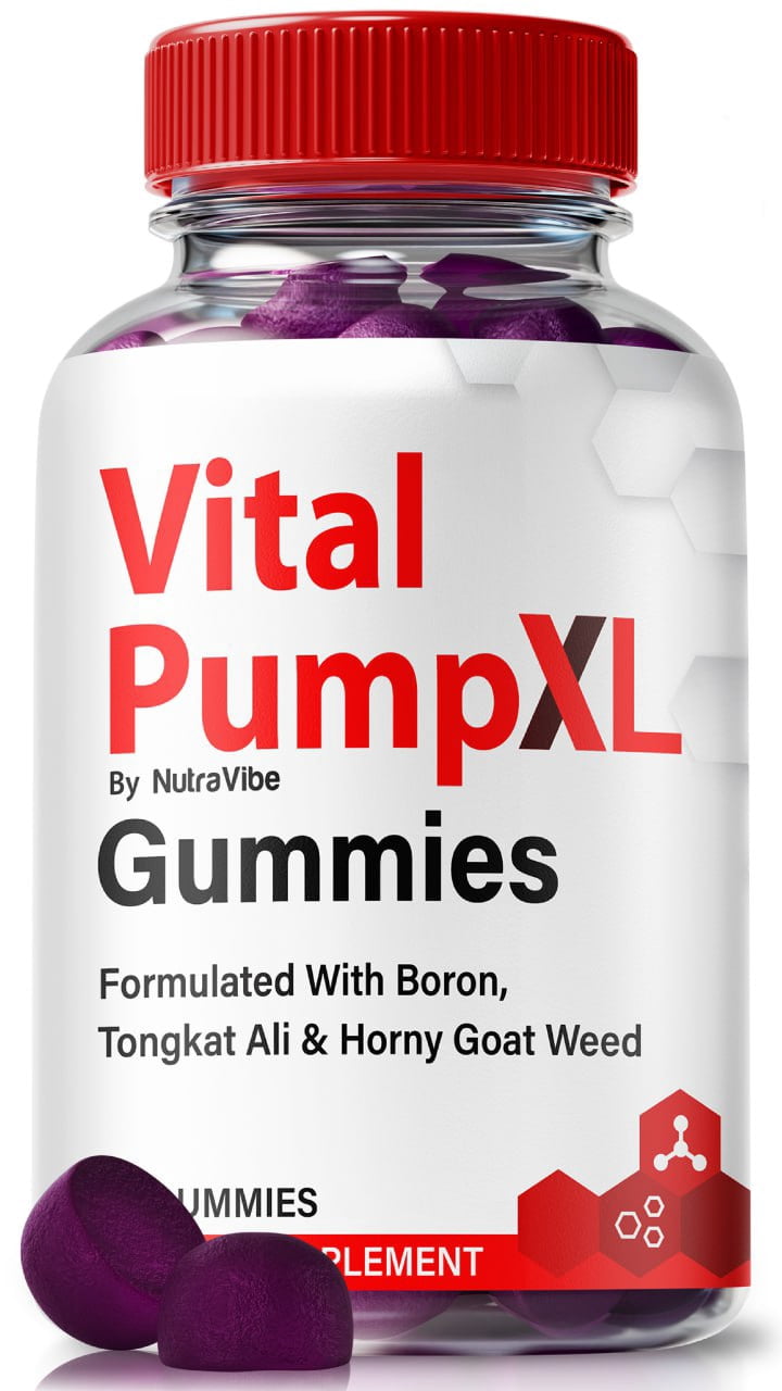 NutraVibe Vital Pump XL Gummies All-Natural Energy and Vitality Support ...