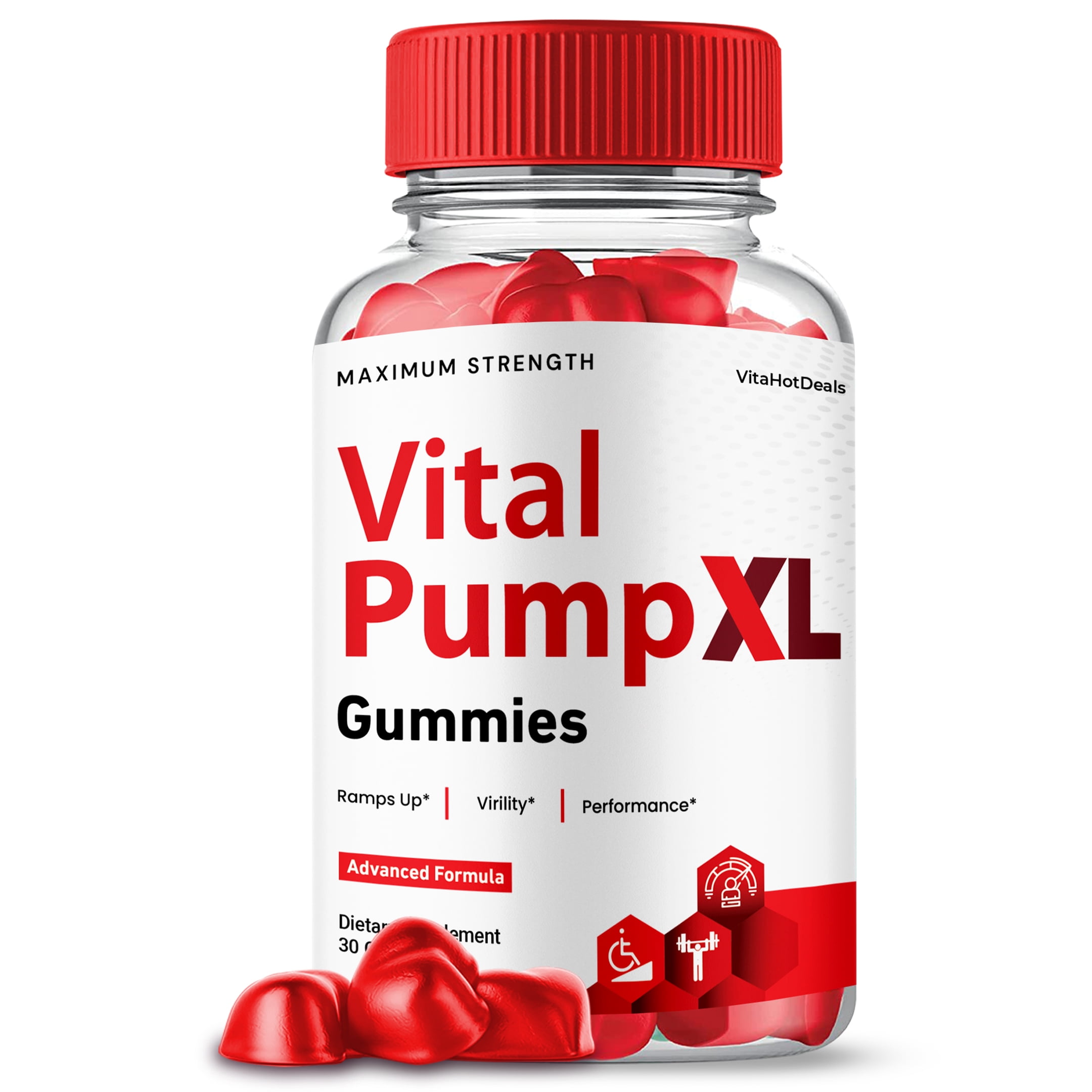 Gold Nutra Vital Pump XL Gummies for Men, Supplement with ACV, Vitamin ...