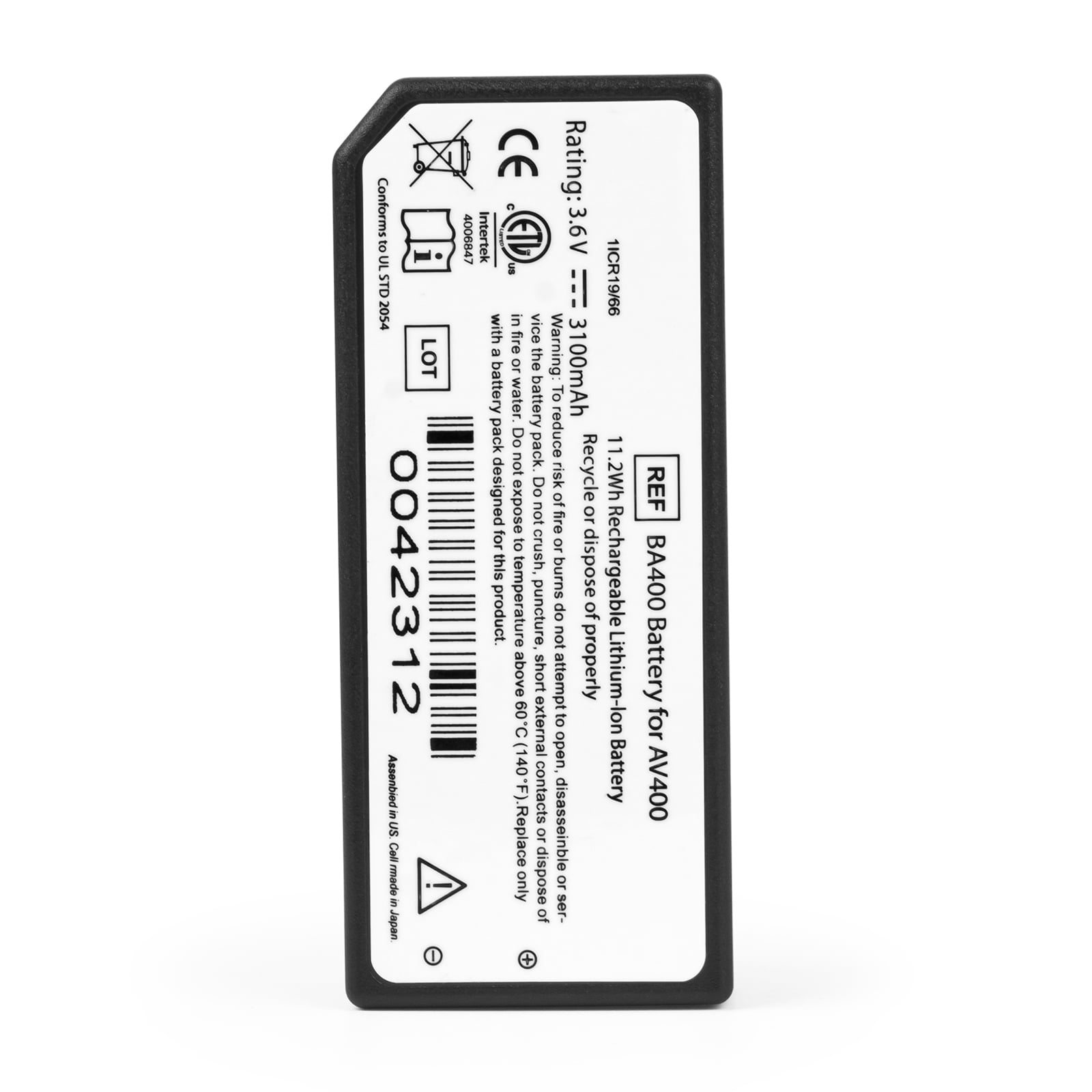 Vital Signs Monitor Battery For Veins AccuVein AV400 AV300 BA400 ...