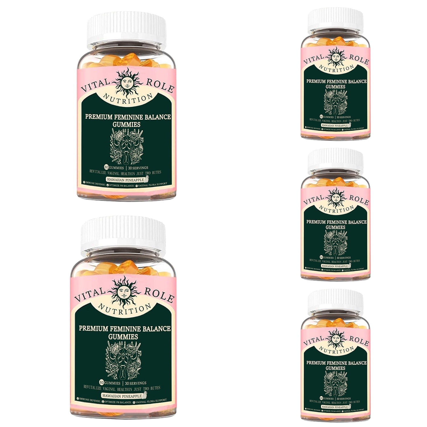 Walmart Feminine Balance Gummies for Women - Immune Support & pH ...