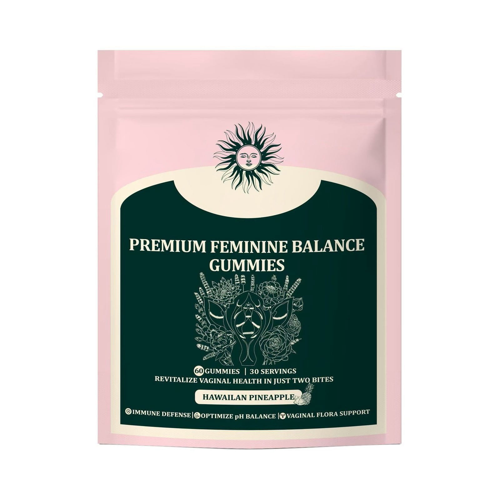Vital_Source Feminine Gummies Hawaiian Pineapple_Gummies For Women Ph ...