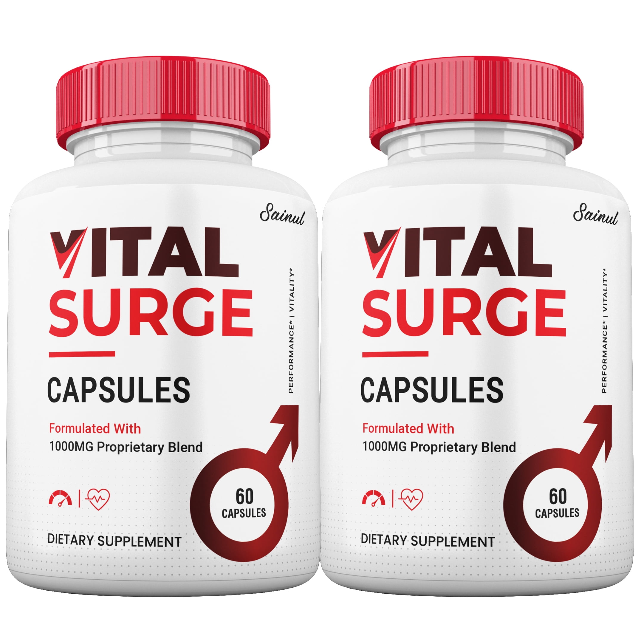 Vital Surge Capsules for Men, Maximum Strength Formula, Vital Surge ...