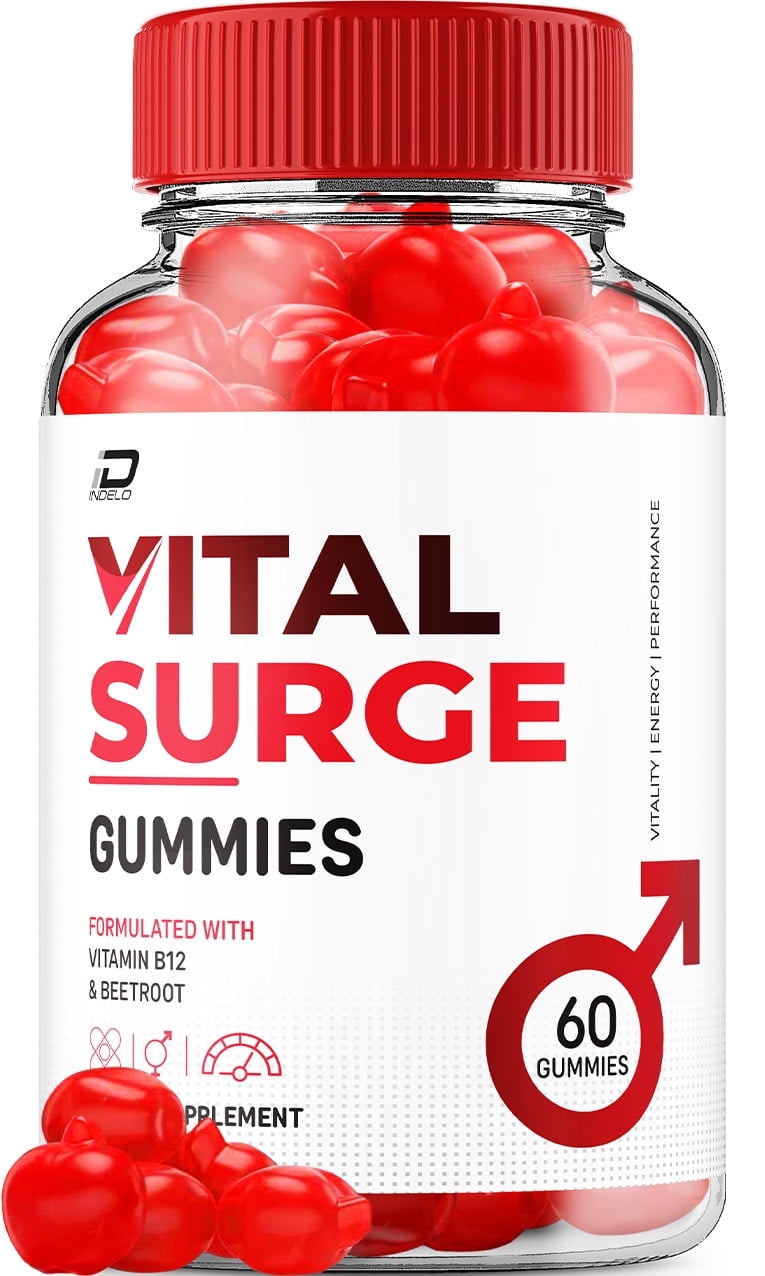 Vital Surge Gummies For Men – VitalSurge Apple Cider Vinegar 1000MG, 60 ...