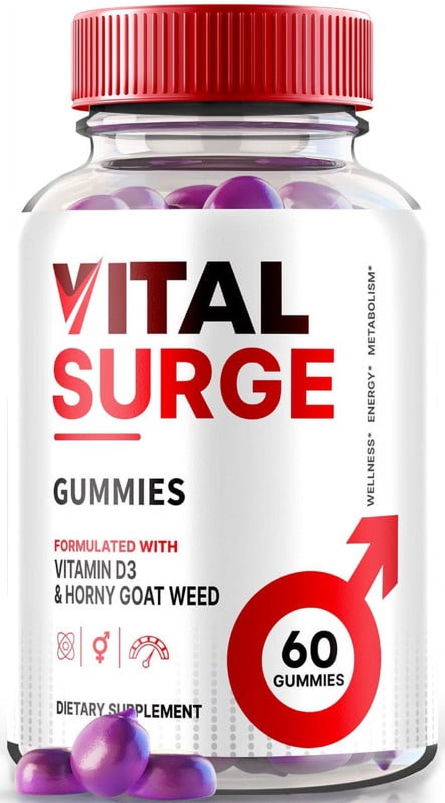 Vital Surge Gummies, Premium VitalSurge ME Gummy, All Natural ...