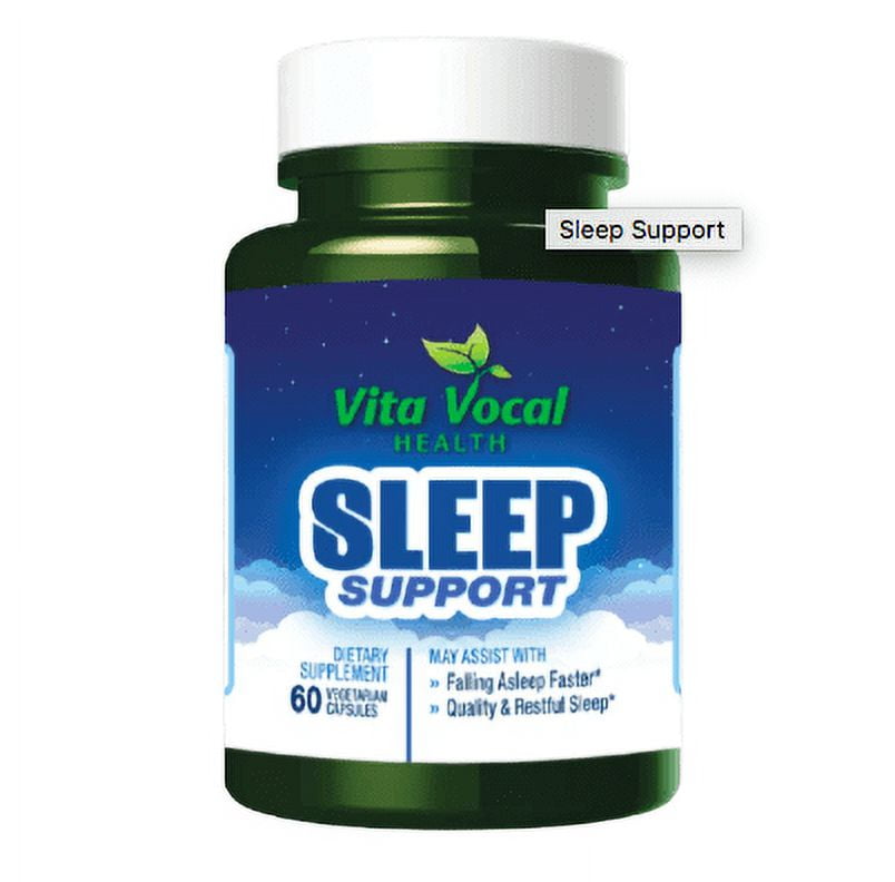 Vital Vocal Sleep Support 60 Vegicaps - Walmart.com