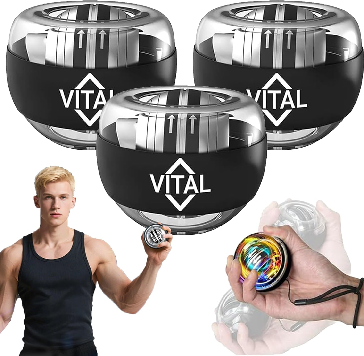 Vital Wrist Ball, 2026 New Vital Wrist Ball Exerciser, VitalWrist Balls ...