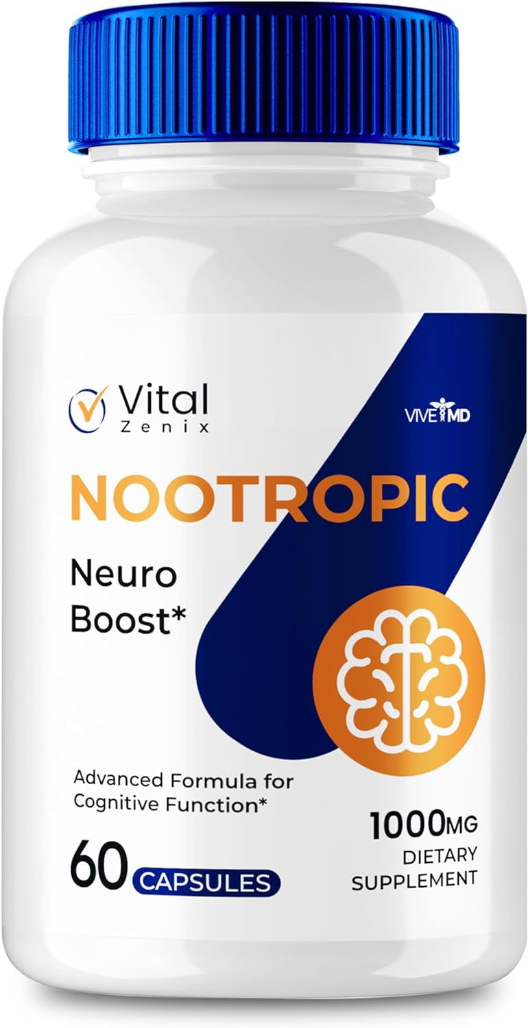 Vital Zenix Brain Supplements for Memory and Focus Capsules, VitalZenix ...