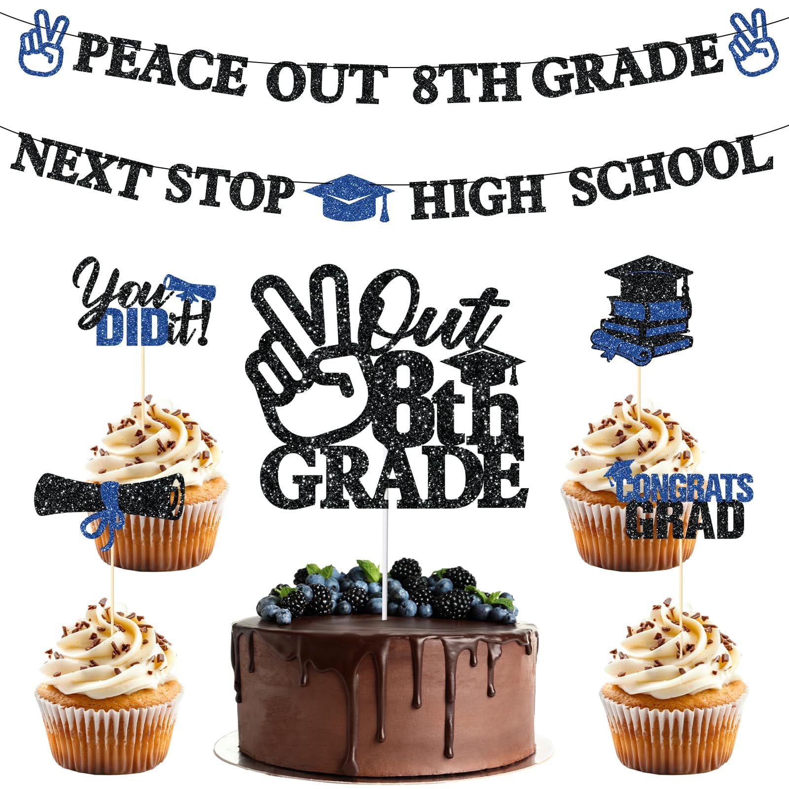 VitalCozy Peace outITSC 8th Grade Graduation Decorations 2025 Next Stop ...