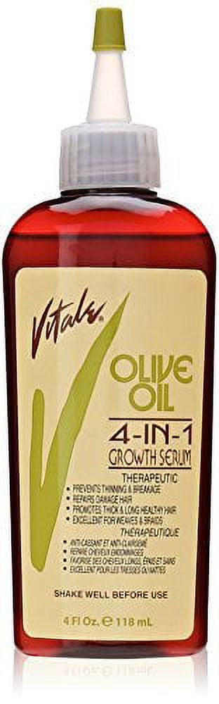 Vitale Olive Oil 4 In 1 Growth Serum, 4 Oz, 6 Pack - Walmart.com