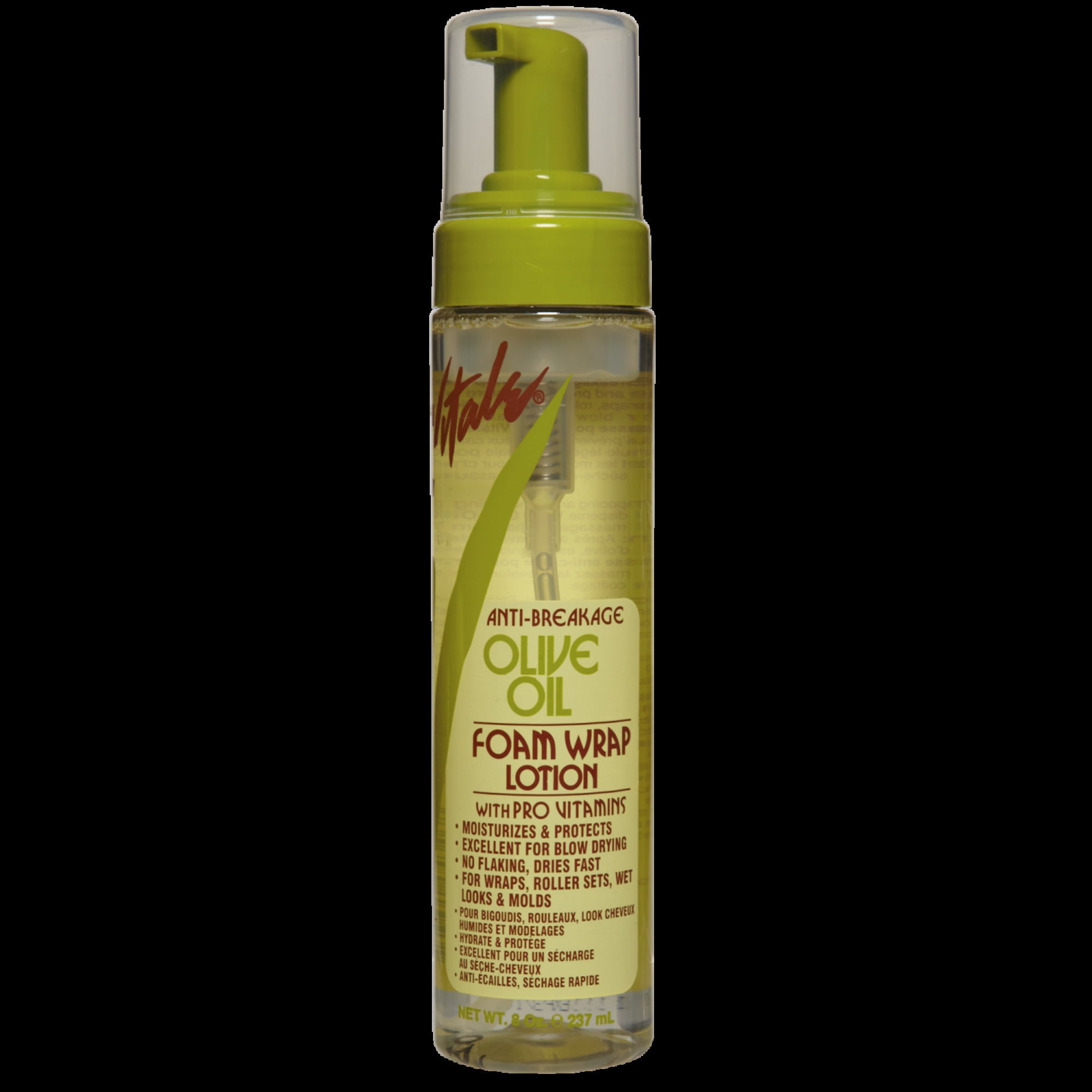 Vitale Olive Oil Foam Wrap Hair Lotion - 4 Oz - Walmart.com