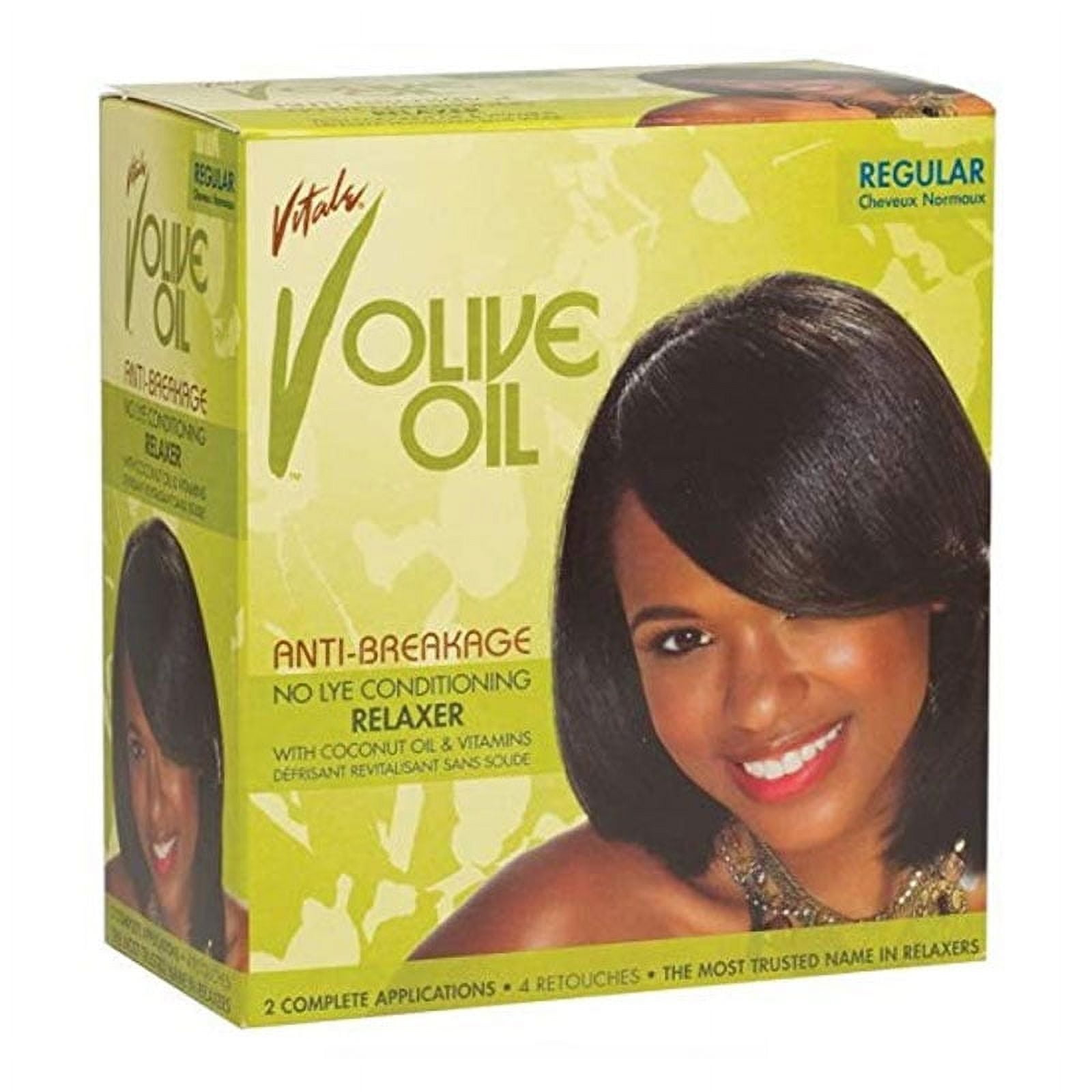 Vitale Olive Oil Relaxer No Lye Regular, Pack of 12 - Walmart.com