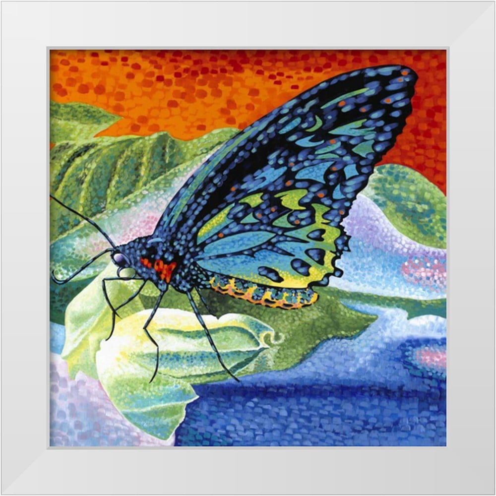Vitaletti, Carolee 12x12 White Modern Wood Framed Museum Art Print ...