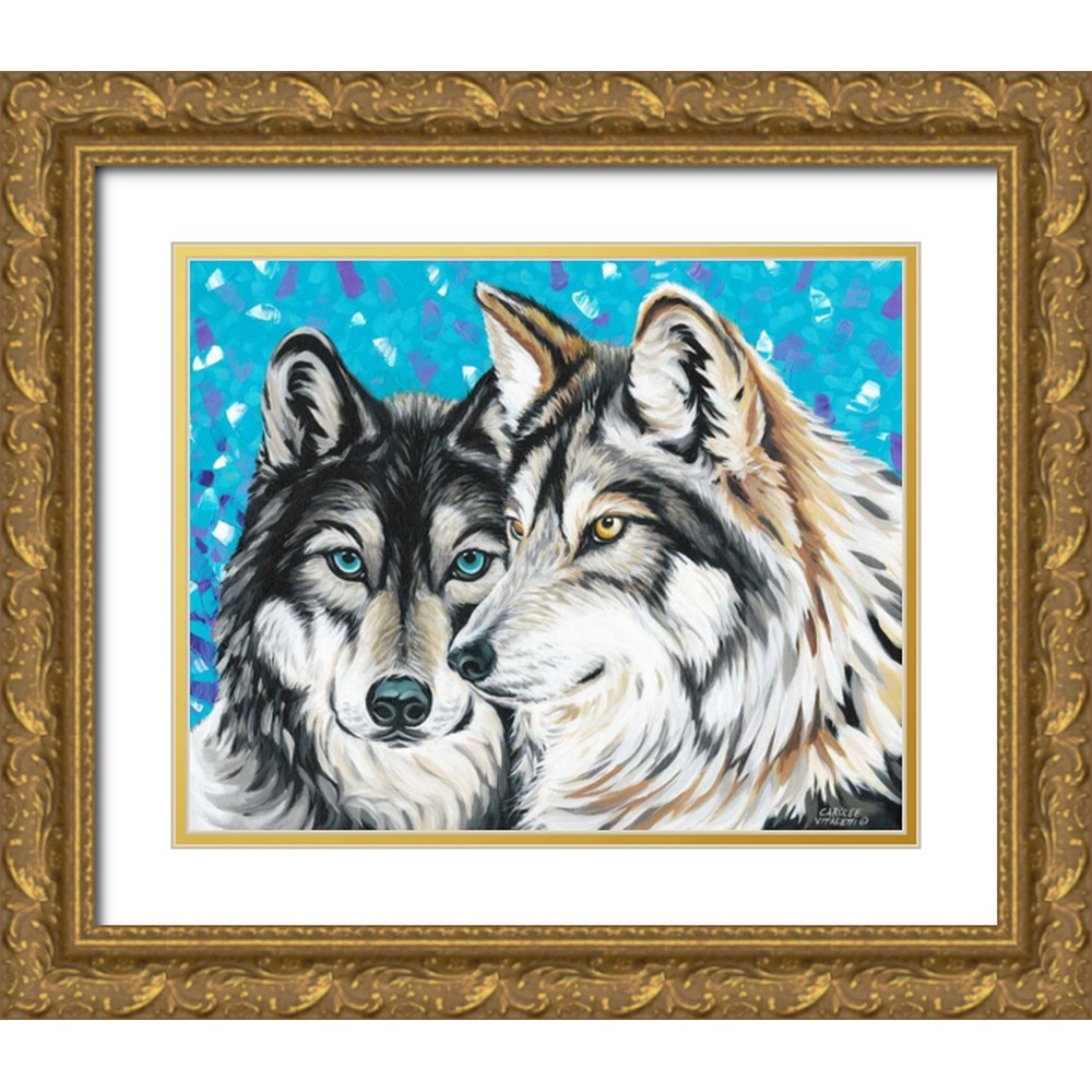 Vitaletti, Carolee 14x12 Gold Ornate Wood Framed with Double Matting ...