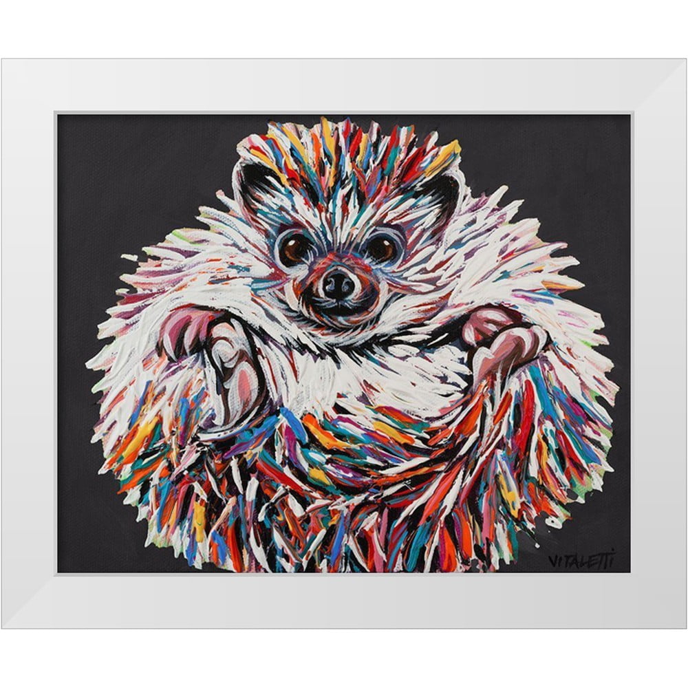 Vitaletti, Carolee 14x12 White Modern Wood Framed Museum Art Print ...