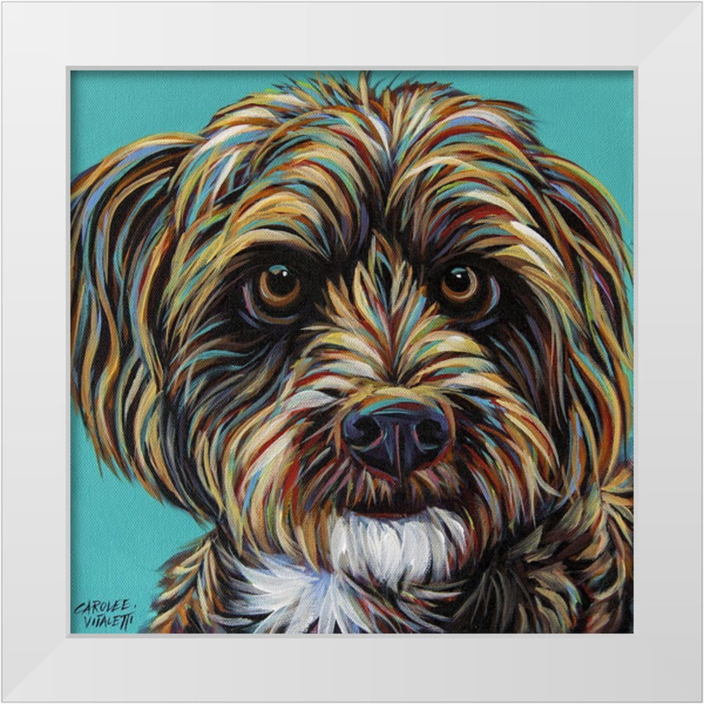 Vitaletti, Carolee 26x26 White Modern Wood Framed Museum Art Print ...