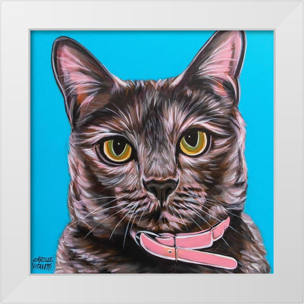 Vitaletti, Carolee 26x26 White Modern Wood Framed Museum Art Print ...