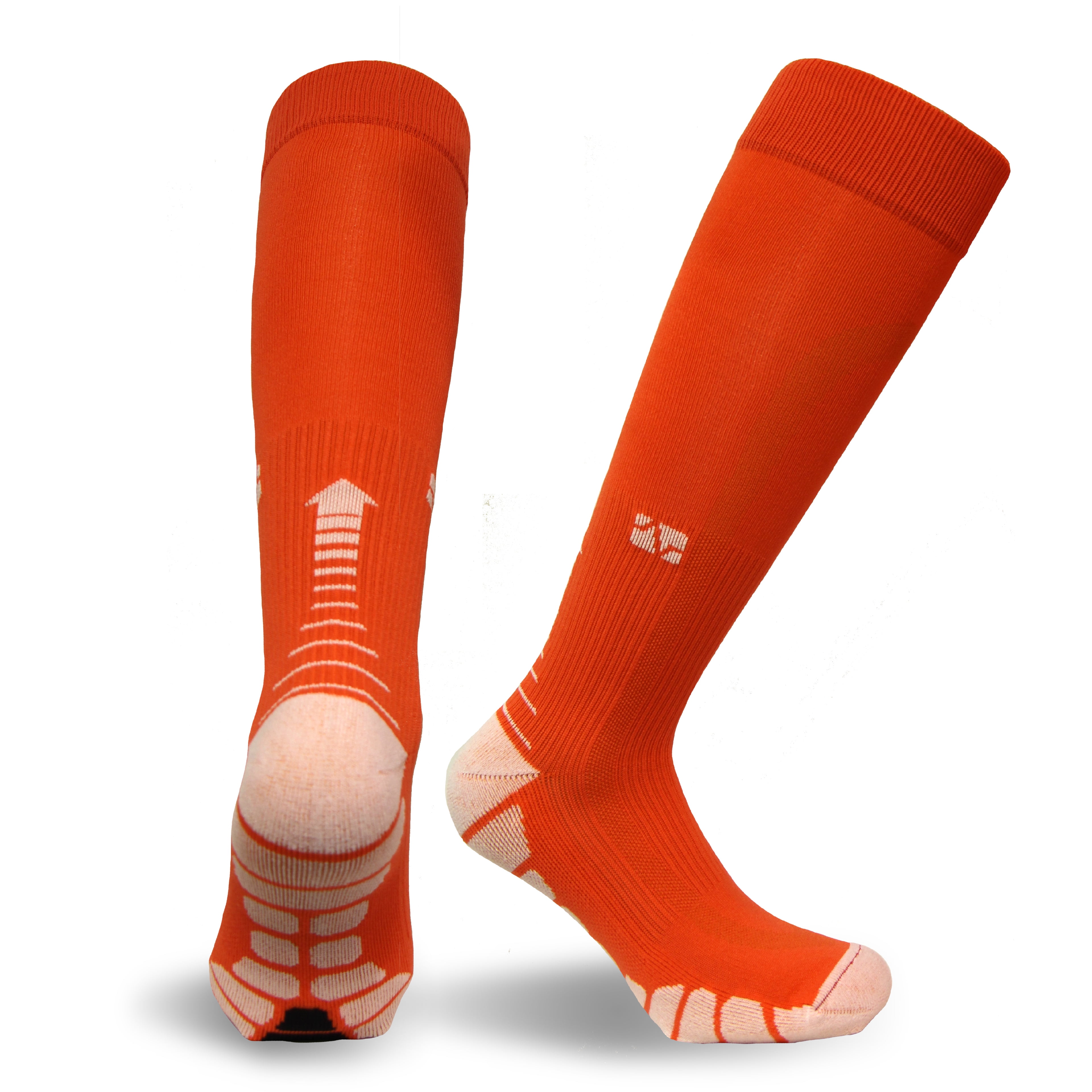 Vitalsox Italy-Patented Compression Socks VT1211,Large,Orange - Walmart.com